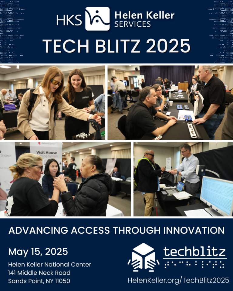 Helen Keller National Center Team Explores Assistive Technology at CSUN 2025