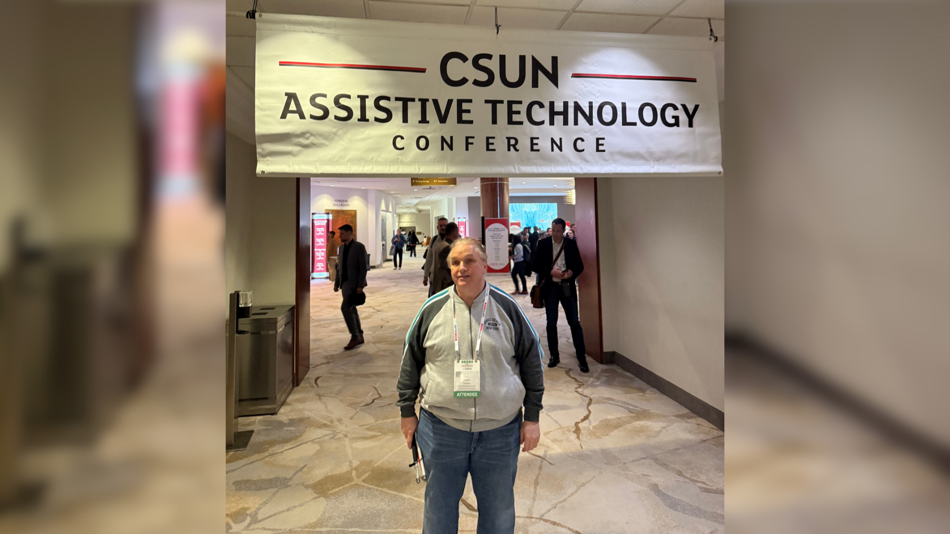 Helen Keller National Center Team Explores Assistive Technology at CSUN 2025